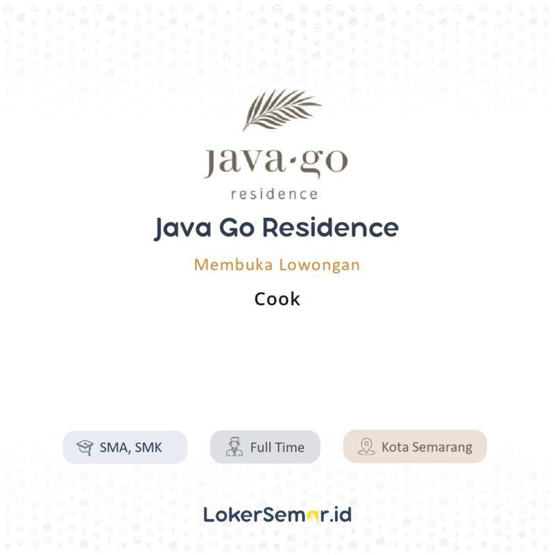 Lowongan Kerja Cook di Java Go Residence - LokerSemar.id