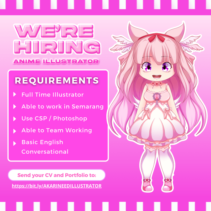 Lowongan Kerja Anime Illustrator di Akarinara Studio - LokerSemar.id
