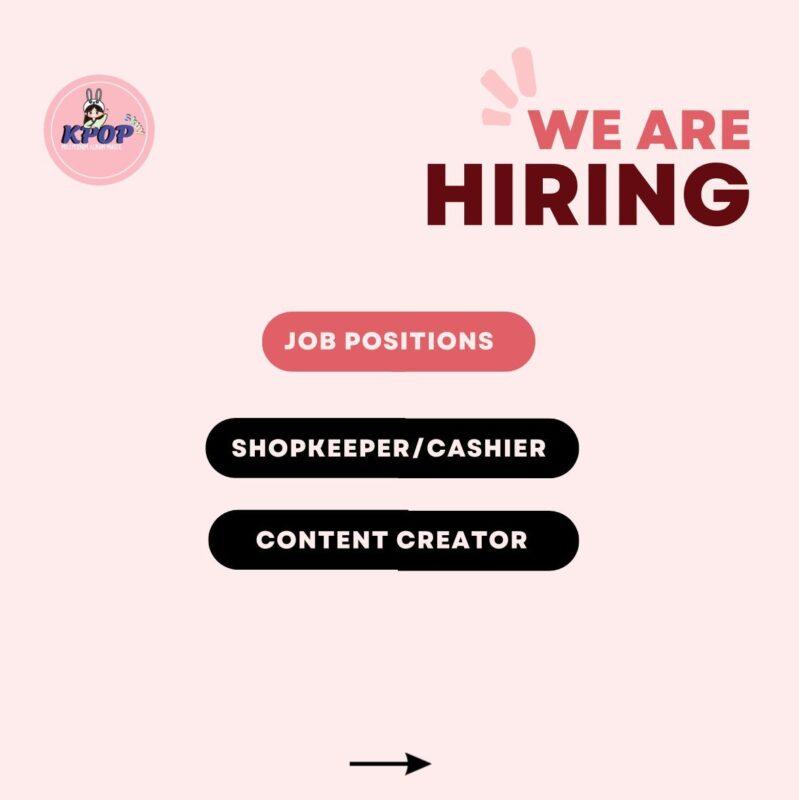 Lowongan Kerja Shopkeeper/Cashier - Content Creator di Kpopskuy - LokerSemar.id