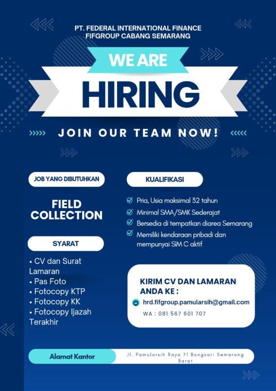 Lowongan Kerja Field Collection di PT. Federal International Finance ...