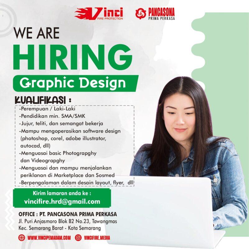 Lowongan Kerja Graphic Design di Vinci Fire Protection (PT. Pancasona ...