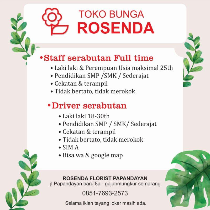 Lowongan Kerja Staff Serabutan Full Time - Driver Serabutan di Toko ...