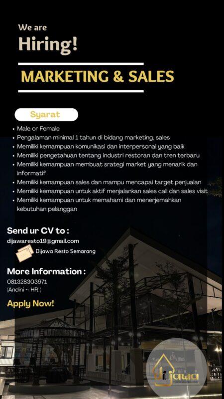 Lowongan Kerja Marketing & Sales - Guest Relations Officer (GRO) di ...
