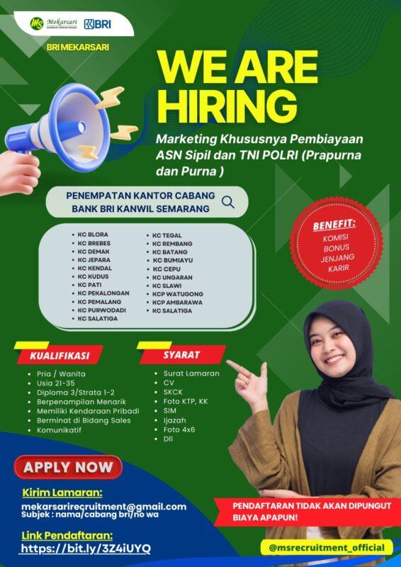Lowongan Kerja Marketing di KSP Mekarsari - LokerSemar.id