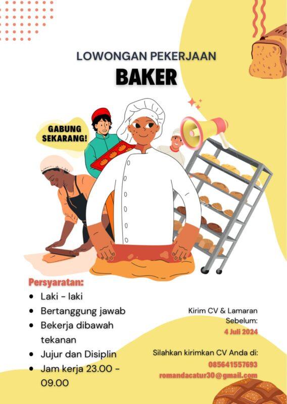 Lowongan Kerja Baker di My Bakery - LokerSemar.id