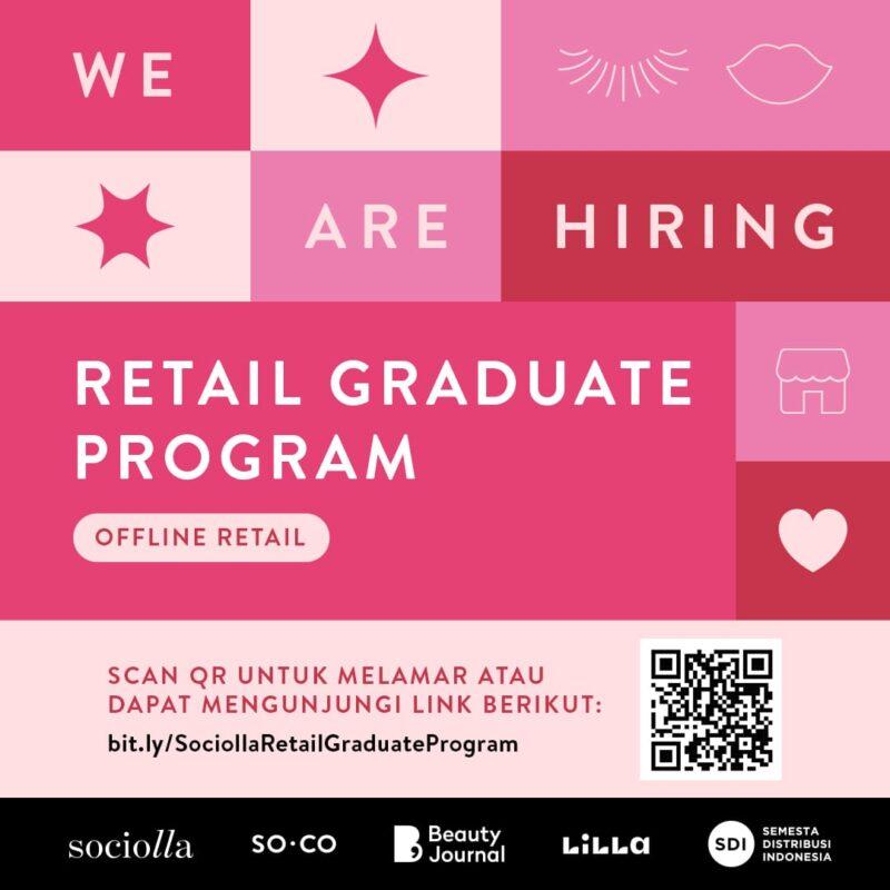 Lowongan Kerja Retail Graduate Program di PT. Sociolla Ritel Indonesia - LokerSemar.id