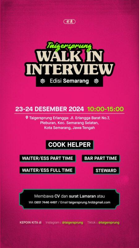 Lowongan Kerja Cook Helper - Waiter/ess Part Time - Waiter/ess Full ...