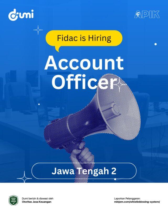 Lowongan Kerja Account Officer di PT. Fidac Inovasi Teknologi ...