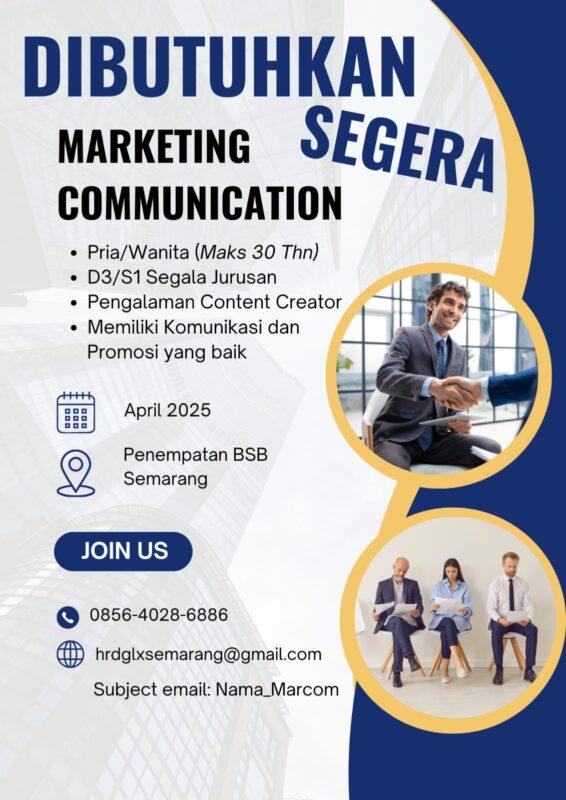 Lowongan Kerja Marketing Communication - Staff Pajak - Staff Finance di PT. GLX Kargo Logistik ...