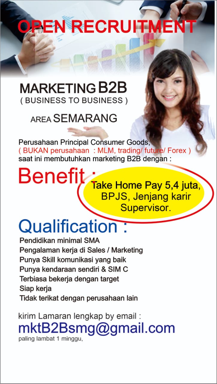 Lowongan Kerja Marketing B2B di PT. Momo Nusantara - LokerSemar.id