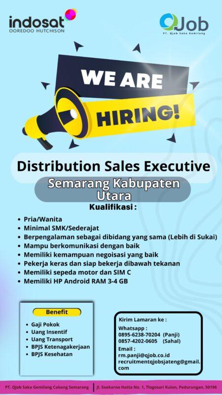Lowongan Kerja Distribution Sales Executive Kab. Semarang di PT. Qjob Saka Gemilang - LokerSemar.id