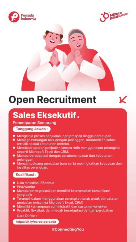 Lowongan Kerja Sales Eksekutif di Persada Indonesia (Travel umroh ...