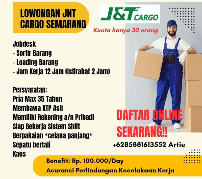 Lowongan Kerja Staff Gudang di JNT Cargo - LokerSemar.id