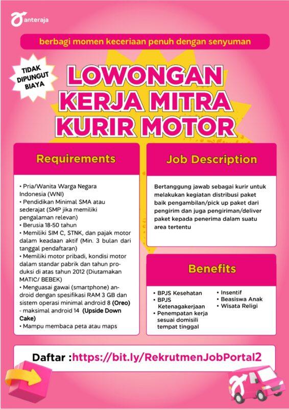 Lowongan Kerja Mitra Kurir di PT. Tri Adi Bersama - LokerSemar.id