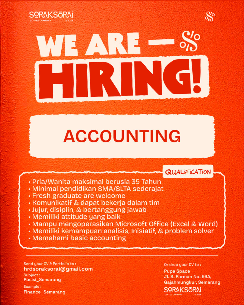 Lowongan Kerja Kitchen Staff - Bar Staff - Floor Staff - Back Office di ...