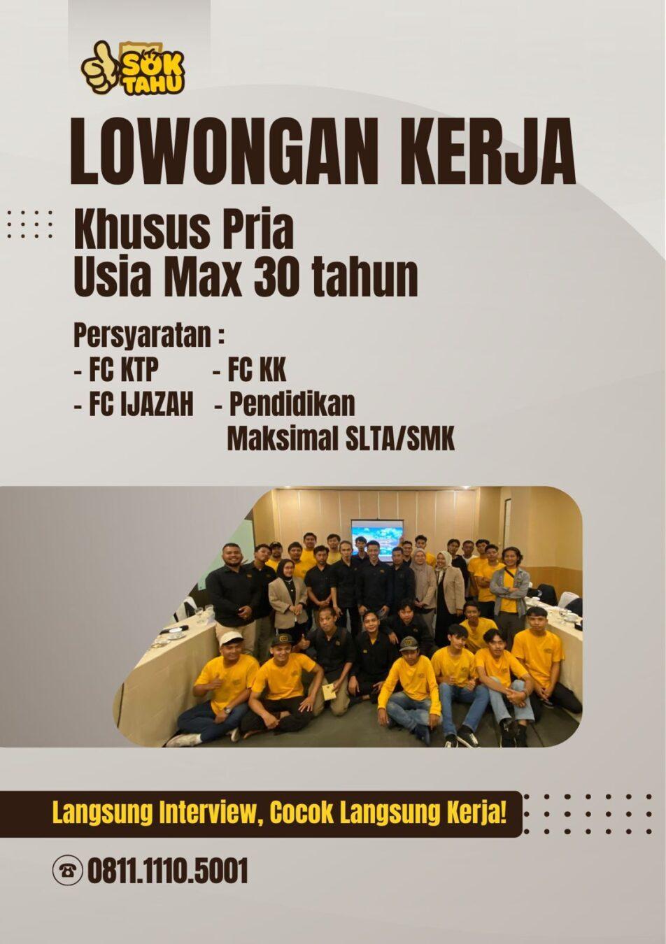 Lowongan Kerja Operator Outlet di Sok Tahu - LokerSemar.id