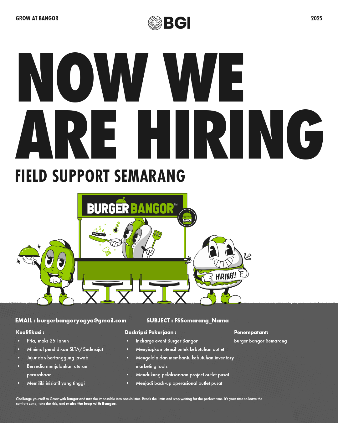 Lowongan Kerja Field Support di Bangor Group Indonesia - LokerSemar.id